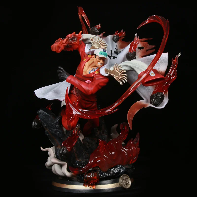 One Piece Figure Oversized Akainu Admirals Action 37cm PVC | One piece ...