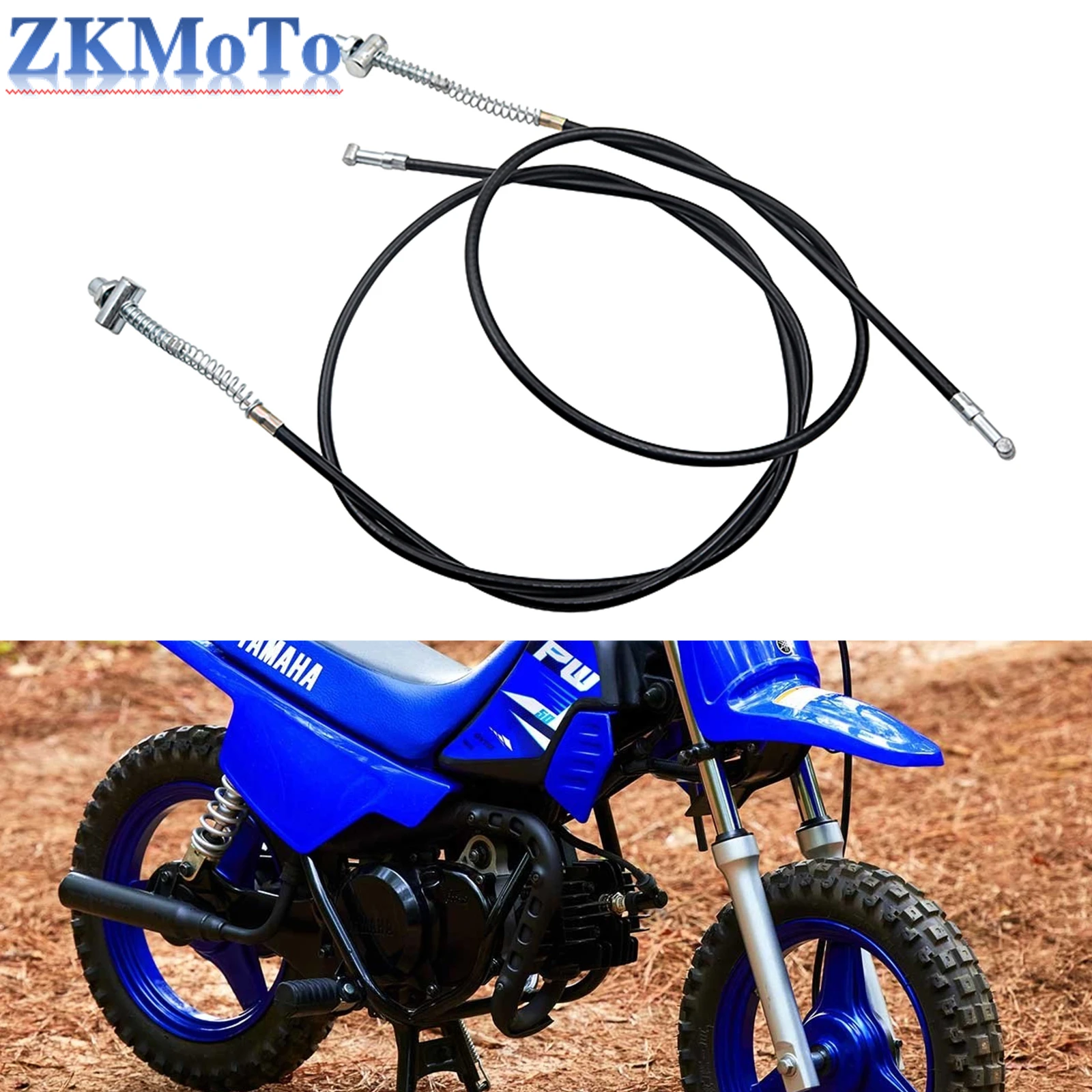 For Yamaha PW50 PY50 PW PY 50CC Front Rear Brake Cable Assembly Braking ...