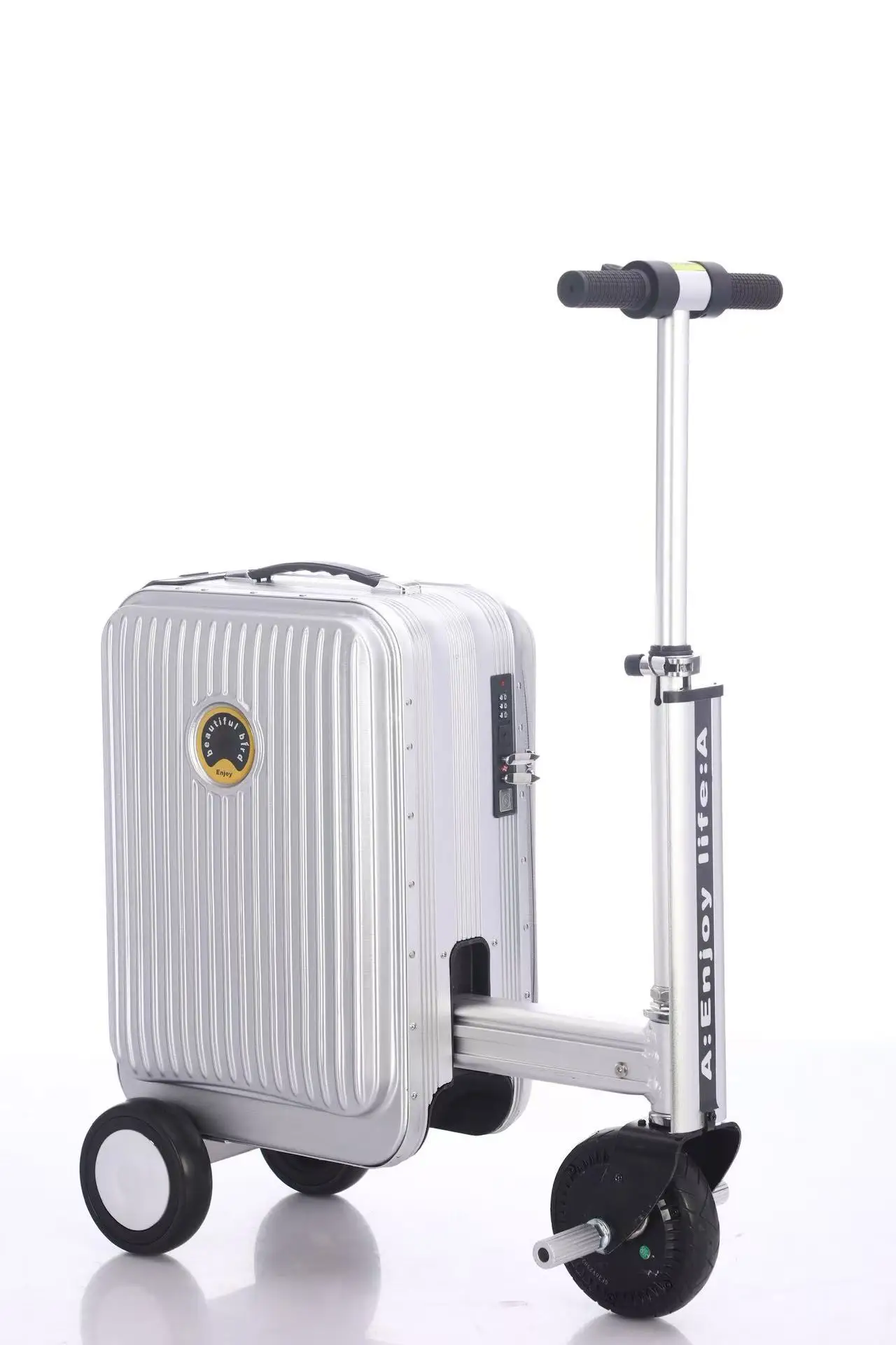 A 20-inch manned electric luggage box can be powered by a 3C battery ...