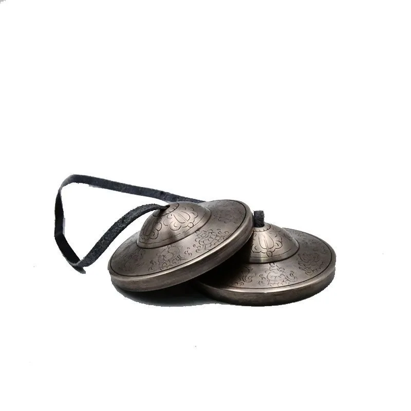 Bronze Bells Carved Percussion Musical Instruments Professional Ethnic ...