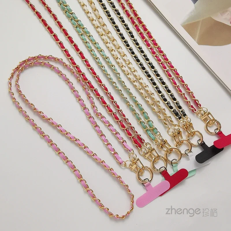 Mobile-Phone-Lanyard-Long-Crossbody-Pickup-Chain-Neck-and-Back-Rope ...