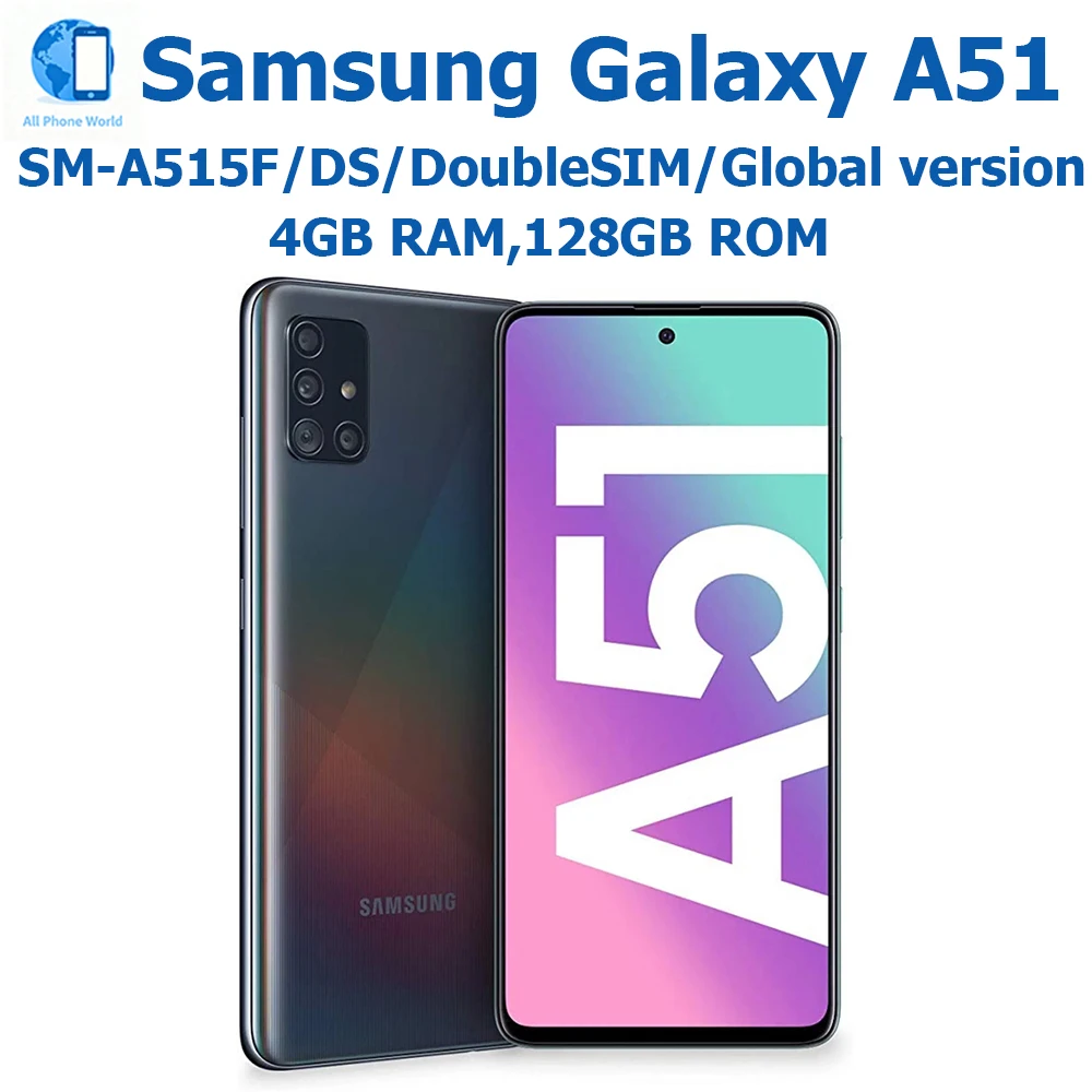Samsung Galaxy A51 Smart Android Dual SIM Global Edition 6.5-inch ...