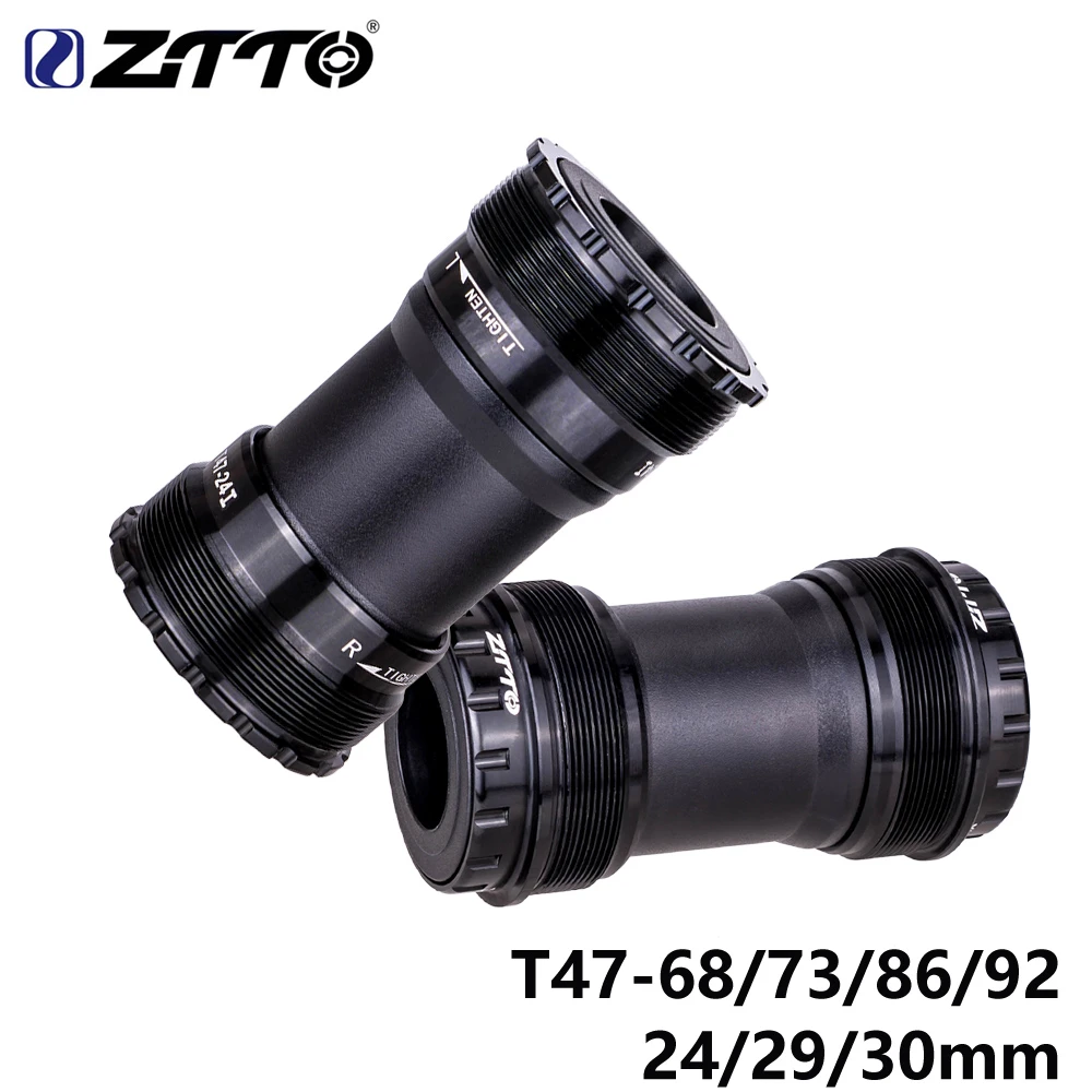 Ztto Bicycle T47 Bottom Bracket 24 Crankset Dub 29 30mm Sealed Bearing Thread 47 68 73mm Shell ...