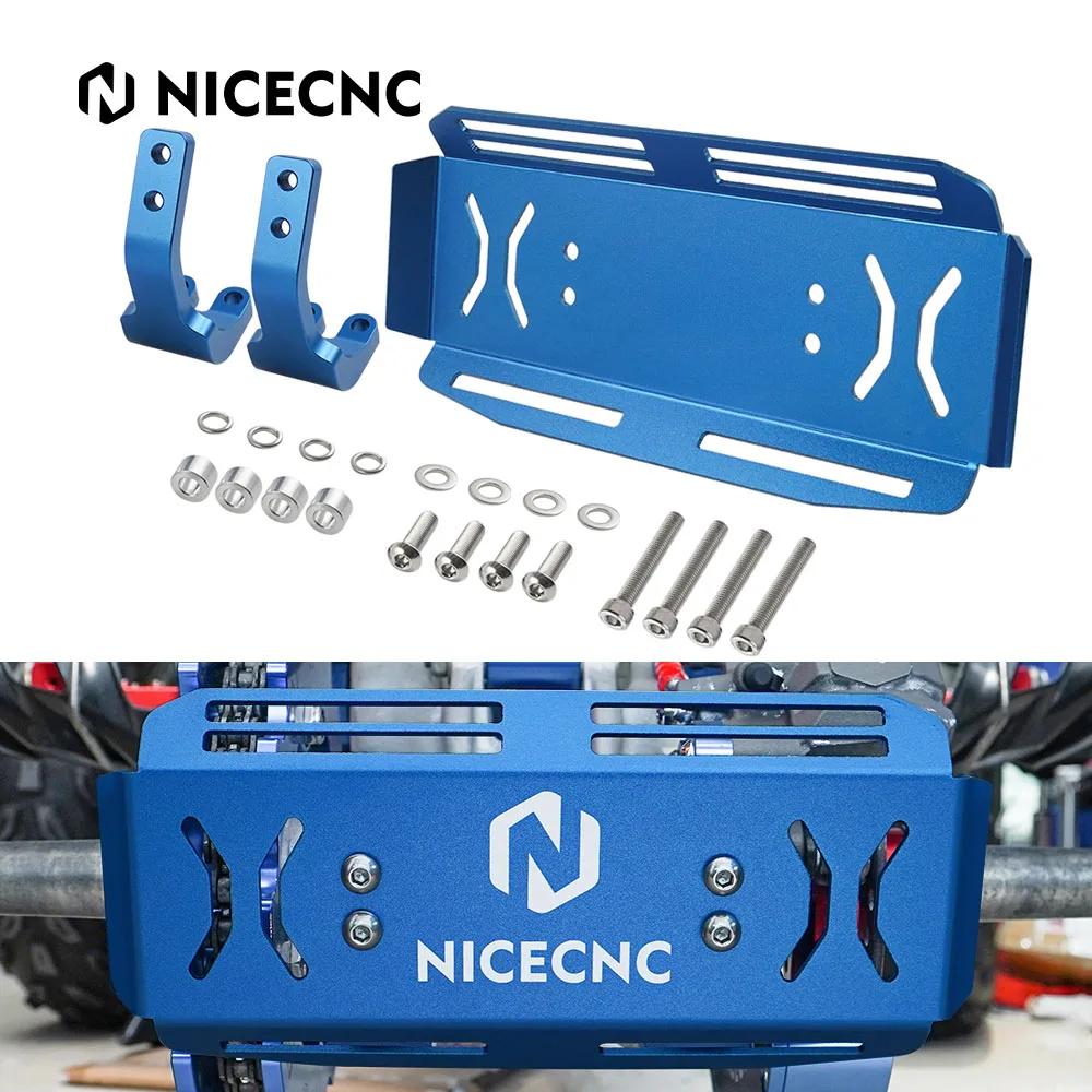 NICECNC ATV Rear Bumper Bash Guard Disc Sprocket Cover Protector For ...