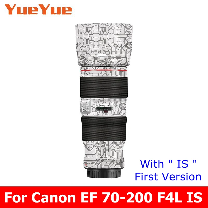 For-Canon-EF-70-200mm-F4L-IS-USM-Decal-Skin-Vinyl-Wrap-Anti-Scratch ...