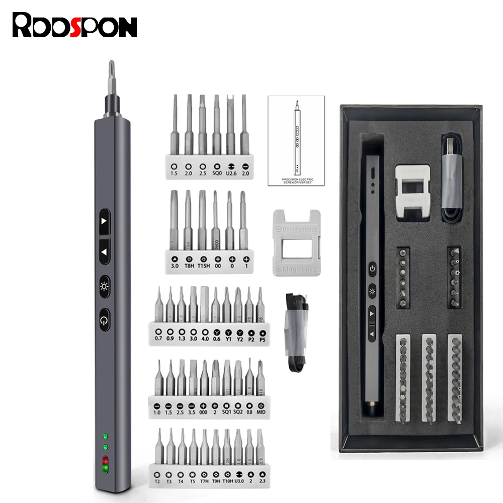 44-PCS-Precision-Screwdriver-with-24-PCS-Screw-Heads-Smart-Magnetic-Kit ...