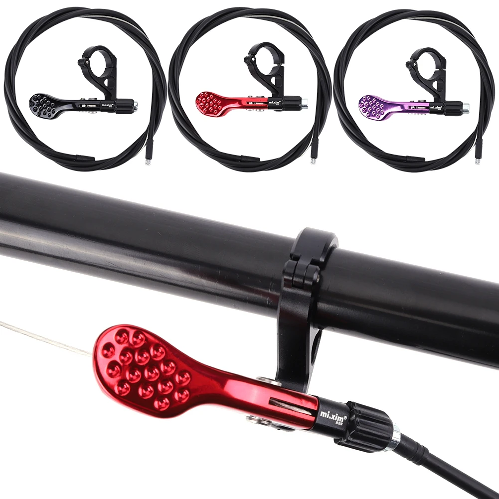 Bicycle-Dropper-Seatpost-Remote-Wire-Control-with-Smooth-Action-MTB ...