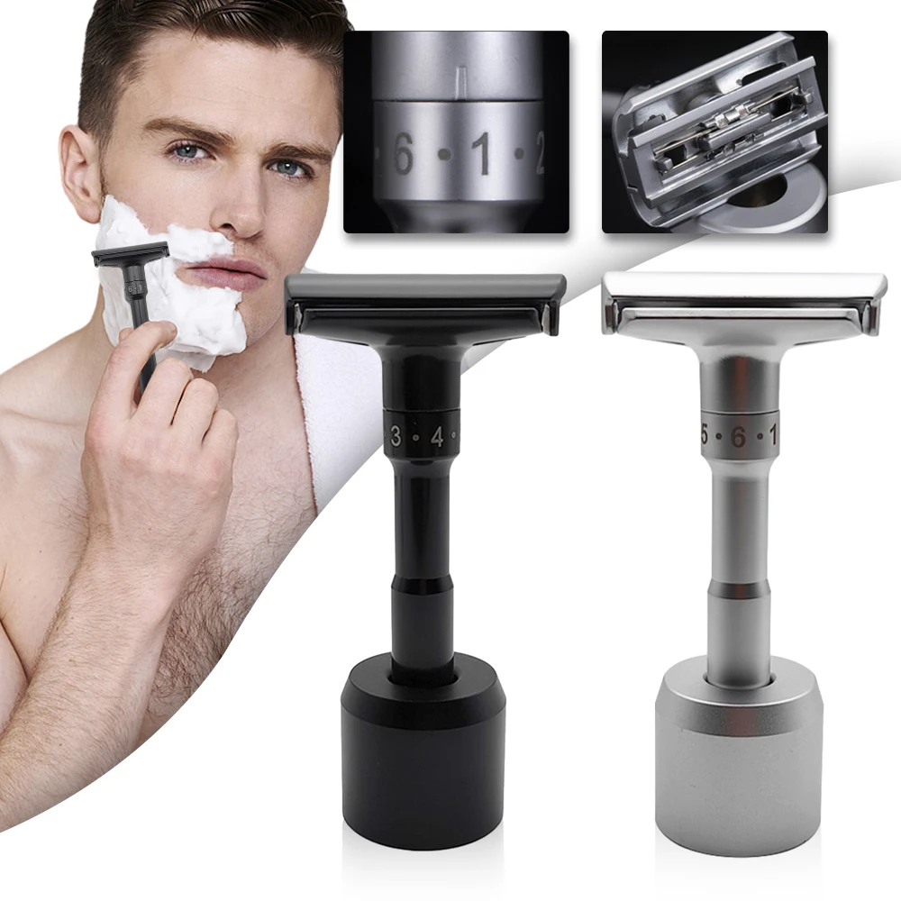 New-Adjustable-Safety-Manual-Razor-Double-Edge-Classic-Mild-to ...