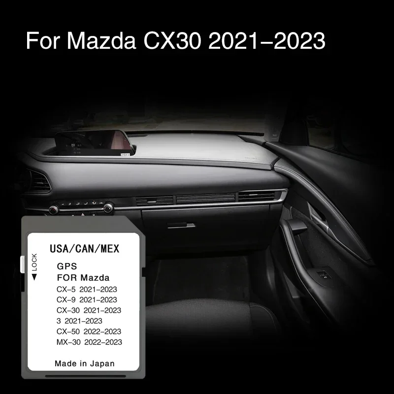 Map-SD-Memory-Card-For-Mazda-CX30-2021-2022-2023-Cover-Canada-Mexico ...