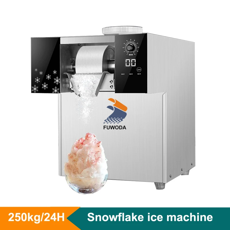 250kg-days-Snowflake-Ice-Maker-Commercial-Water-Cooling-Korea-Bingsu ...