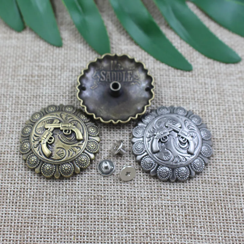 5-PCS-Conchos-for-Leather-Leather-Decorative-Conchos-Buttons-Metal-Stud ...