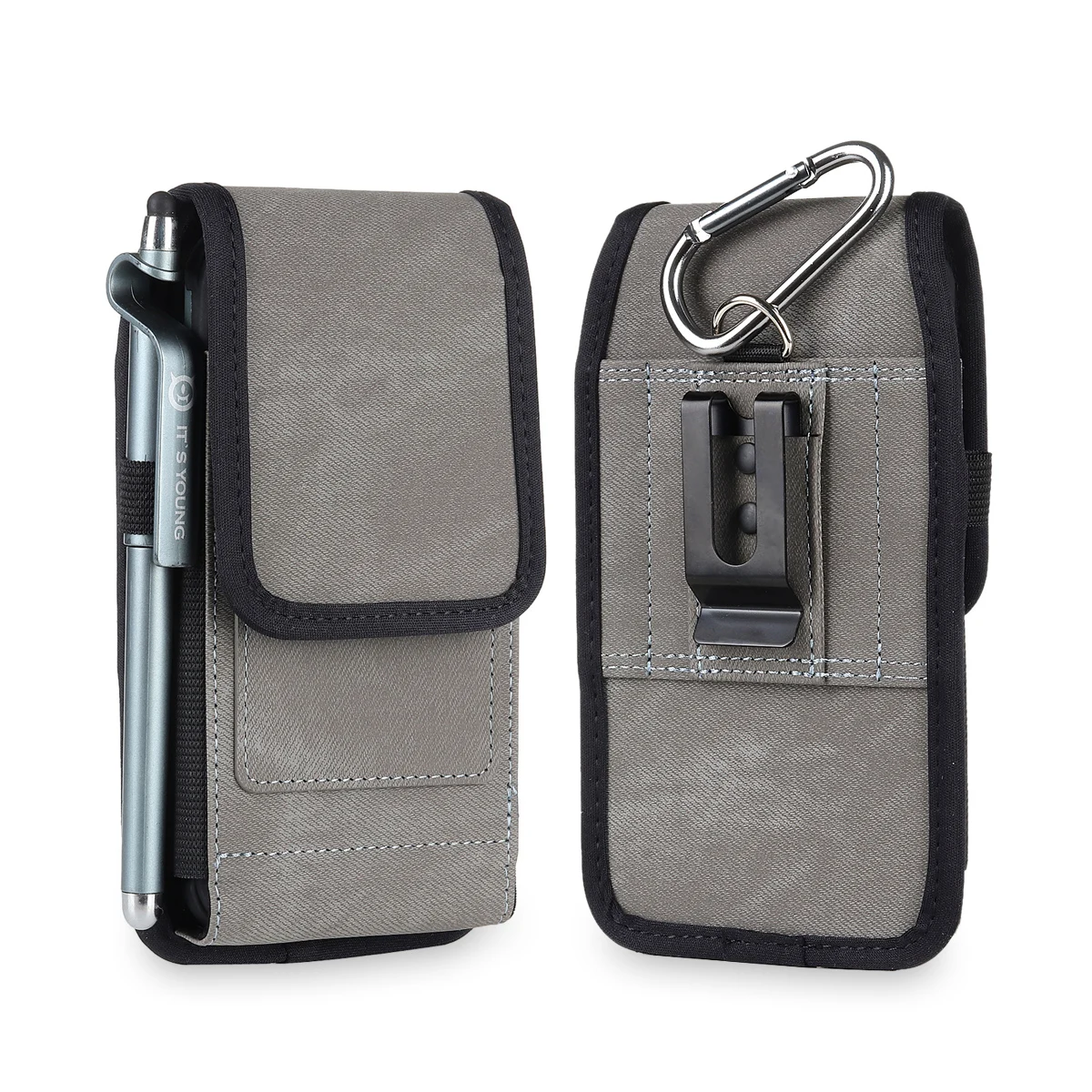 RFID Leather Phone Case Phone Pouch for 5.5"-7" iPhone Samsung Galaxy ...