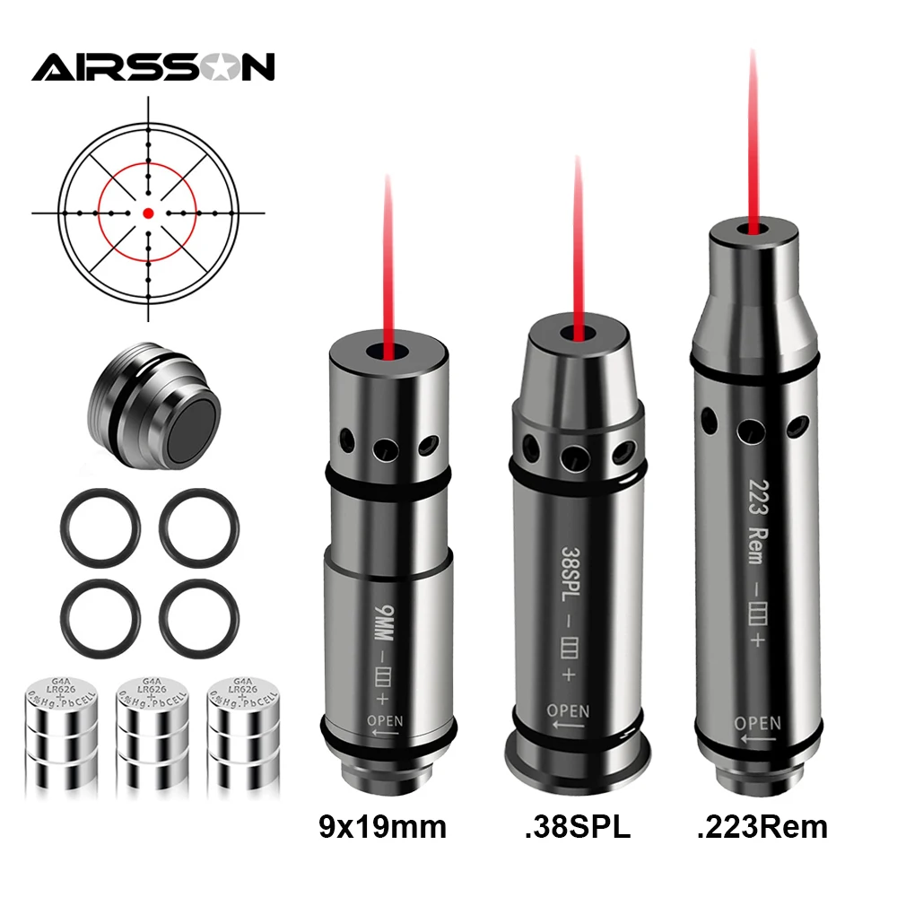 Taktische rote Laser Trainings kugel. 223rem/. 38spl/9mm Trockenfeuer ...