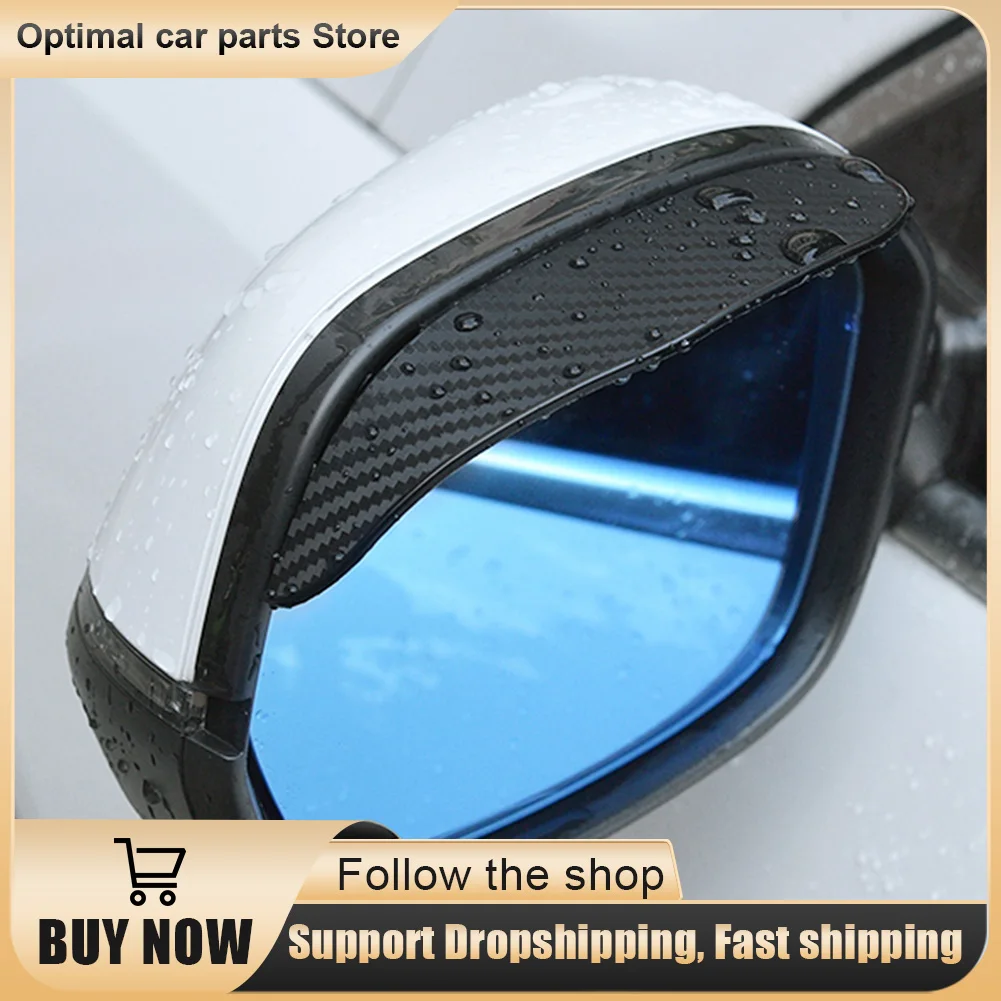 Universal-Car-Rear-View-Mirror-Rain-Cover-Sun-Visor-Car-Rain-Eyebrow ...