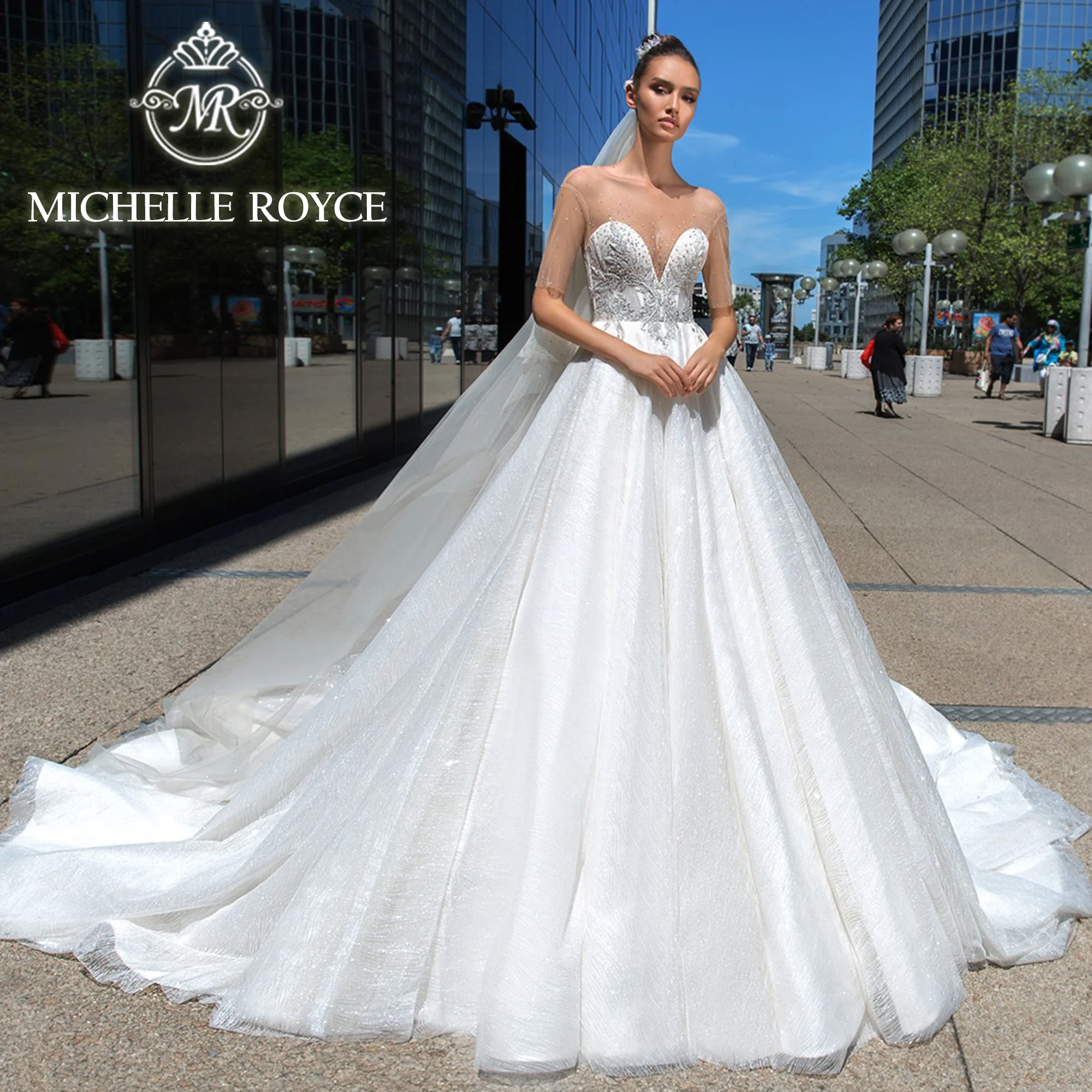Michelle Royce Ball Gown Wedding Dresses For Women Sexy Sweetheart ...