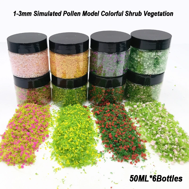 1-3mm simulated pollen model color shrub vegetation fake flower model ...