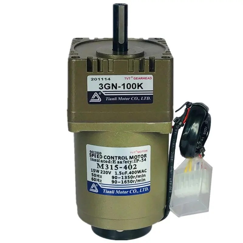 Tianli-15W-Motor-TVT-Motor-M315-402-Speed-regulating-gear-reduction ...