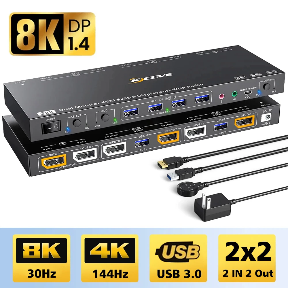 KVM-Switch-2-DP-1-4-8K-Monitors-Docking-Station-USB-Hub-Splitter-2 ...