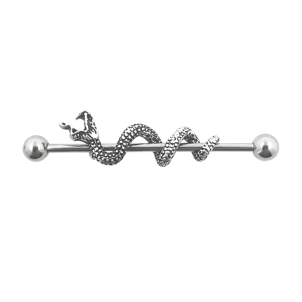 Industrial Piercing Earrings Dragon