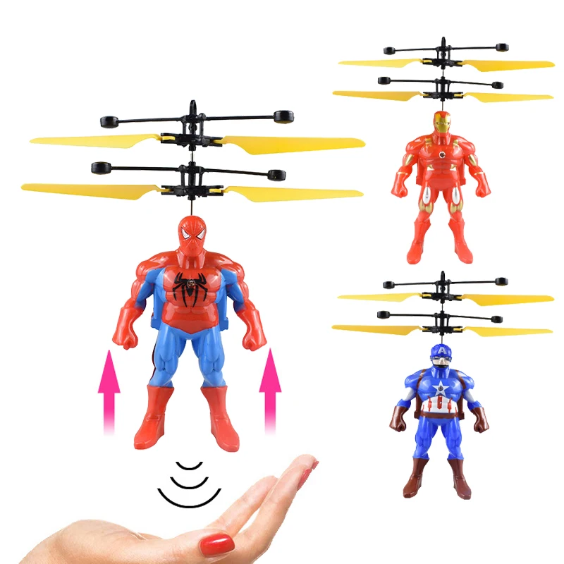 Spider Man Spider Drone: The Ultimate Hand-Induction Flying Toy for ...