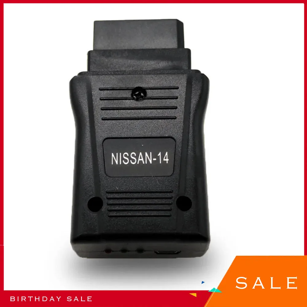 For Nissan Consult 14 Pin USB Interface OBDII Diagnostic Scanner OBD2 ...