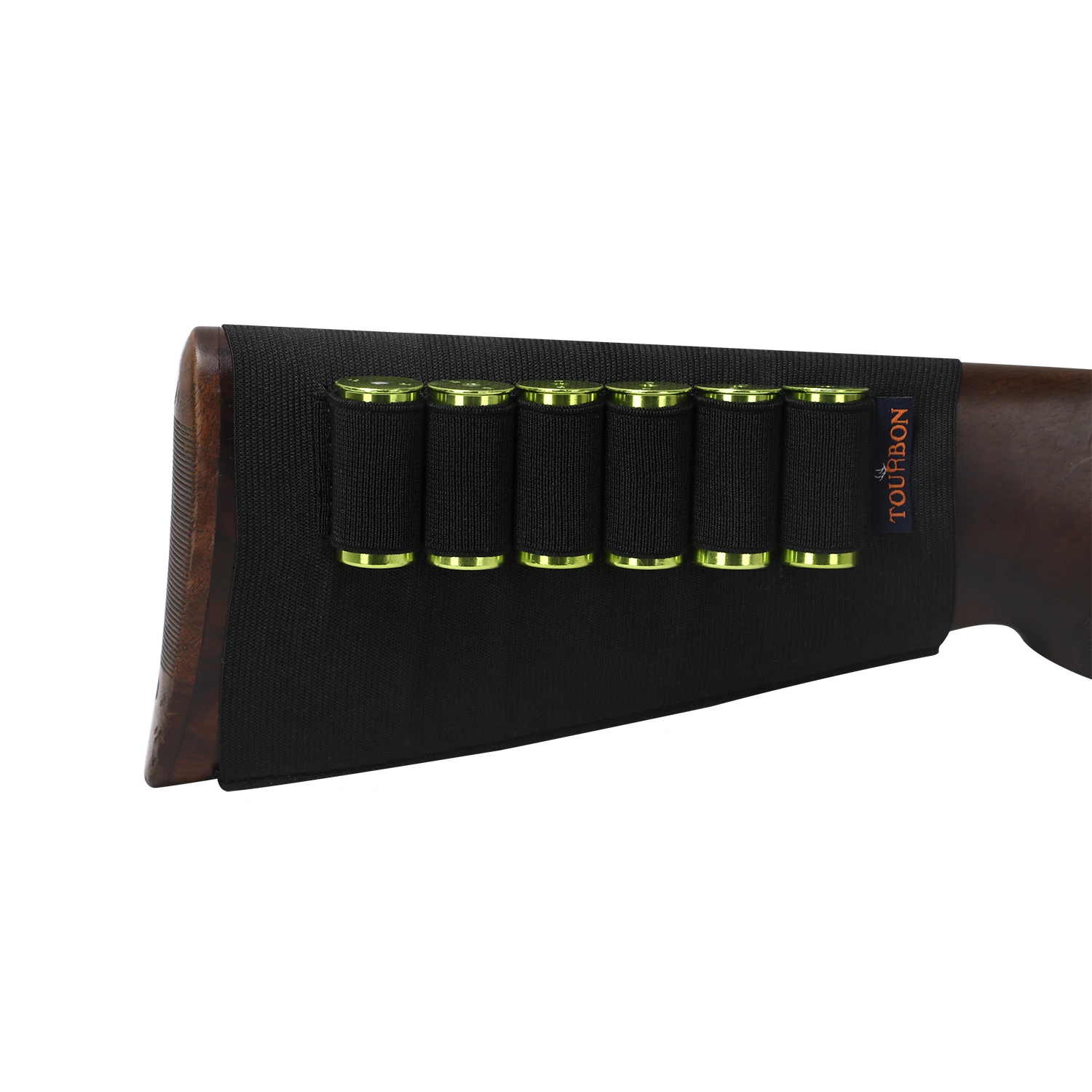 Canvas Ammo Belt TOURBON Genuine Leather Bandolier 12 Gauge Cartridge ...