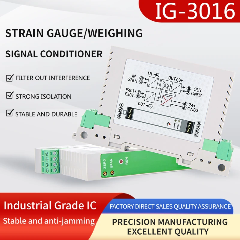 Isolated-Strain-Gauge-Input-Module-Signal-Conditioning-Converter-Excitation-Voltage-Output-Half ...
