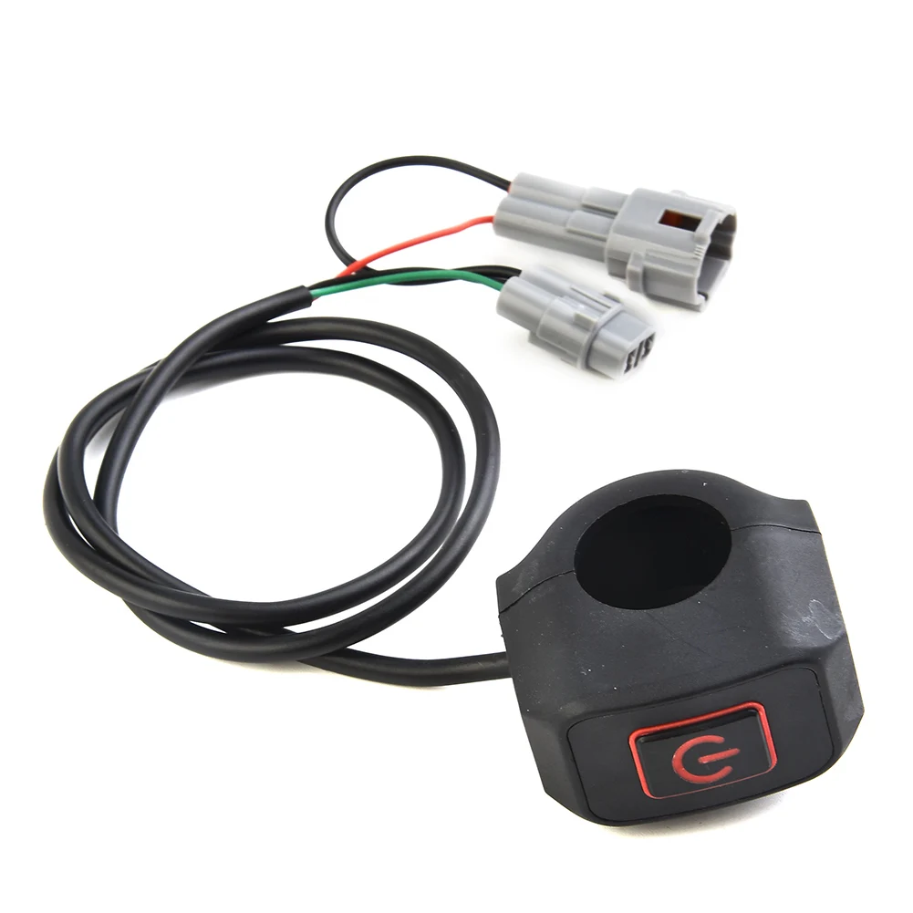 1*Plug And Play Headlight Switch LED Lights 55CM Black Motorcycle ...