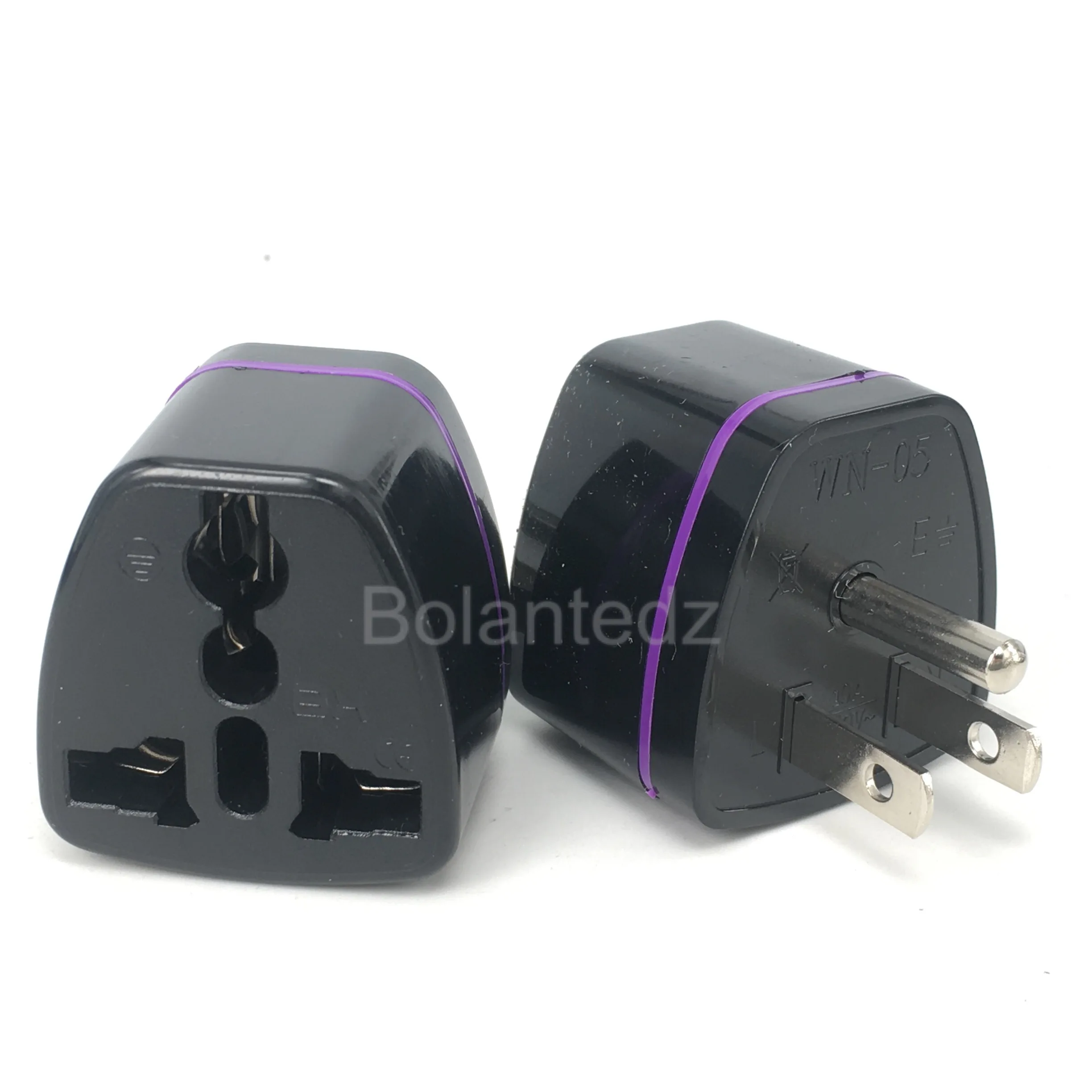 Universal-USA-Plug-Adapter-3-Pin-EU-European-AU-UK-To-American-US ...