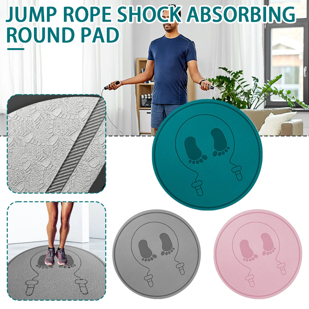 Jump-Rope-Cardio-Mat-Skipping-Rope-Mat-Round-Workout-Mat-Durable ...