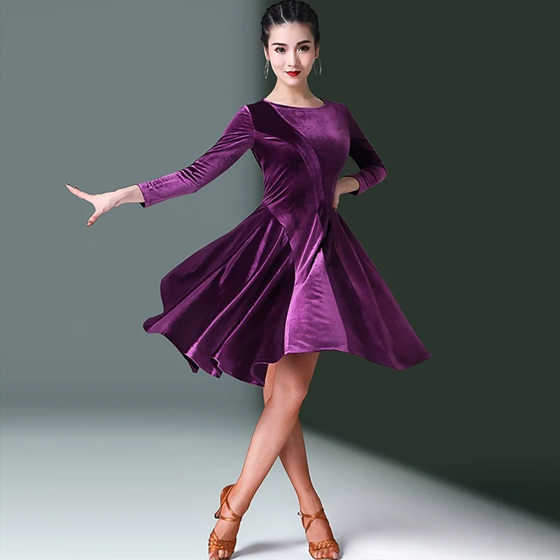 Autumn-And-Winter-Party-Dresses-for-Prom-Sexy-Line-Dance-Clothing-Plus ...