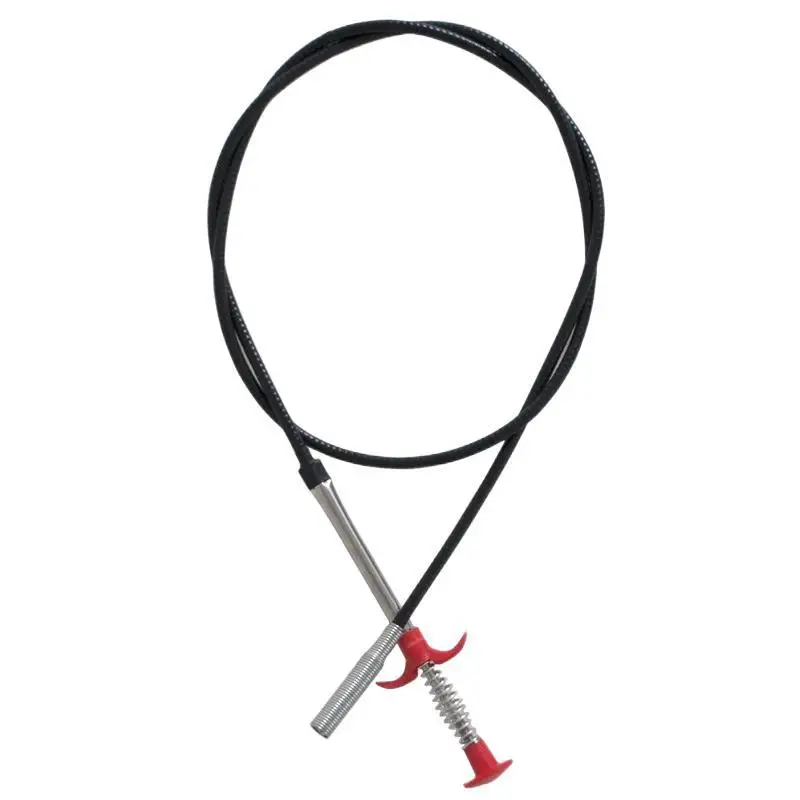 Drain Cleaners Drain Hair Remover Tool - 27.5 Inch Plastic Sewer Snake ...