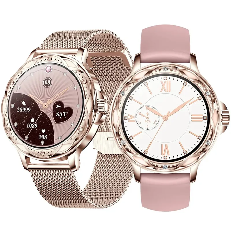 CF12-Smart-Watch-Women-Fashion-Wristwatch-Bluetooth-Call-Health ...
