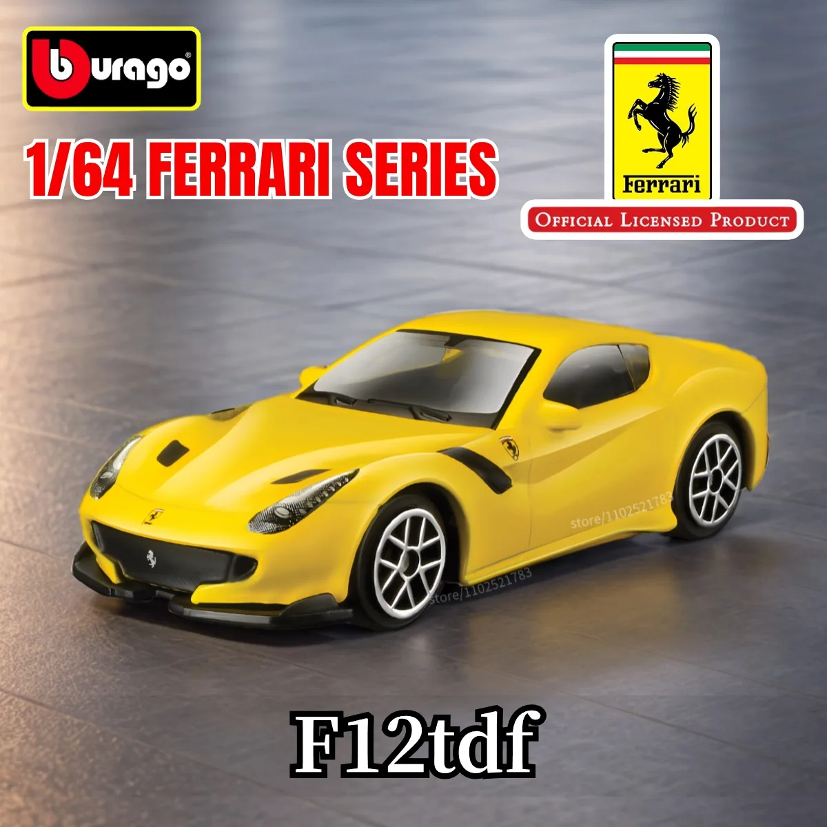 Bburago-modelo-de-coche-Ferrari-F12tdf-escala-1-64-r-plica-F40-F50-296 ...