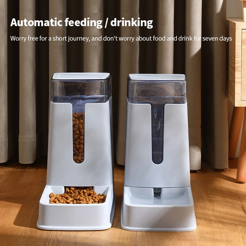 3-5-l-Auto-Food-Feeder-Spender-Hund-Katze-Sch-ssel-Feeder-gro-e-Kapazit ...