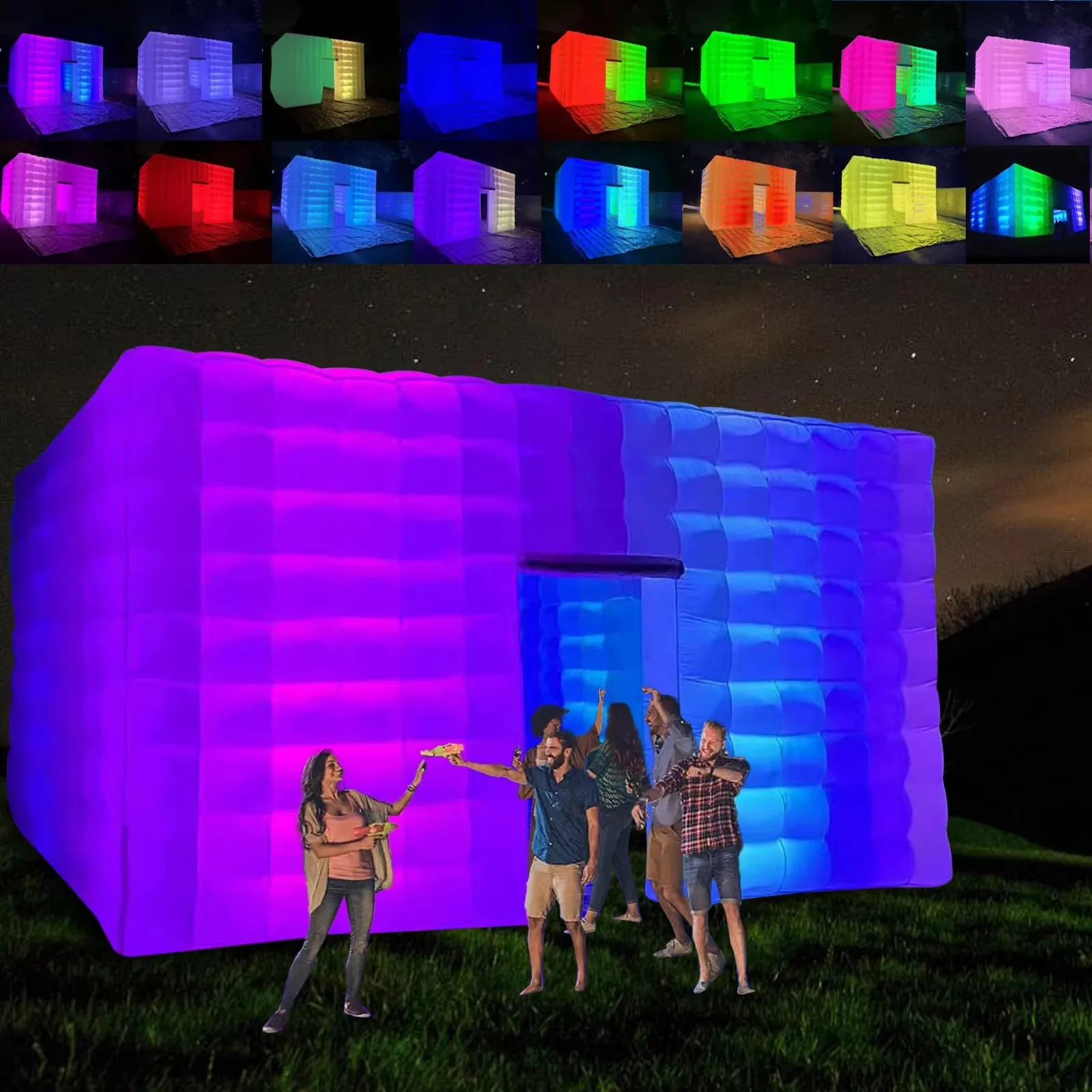 Tienda-inflable-para-discoteca-carpa-inflable-gigante-con-forma-de-cubo ...