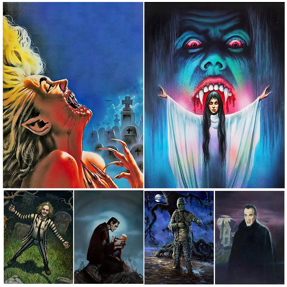 Vintage Horror Pulp Art: The Ultimate Guide to Frankenstein, Dracula ...