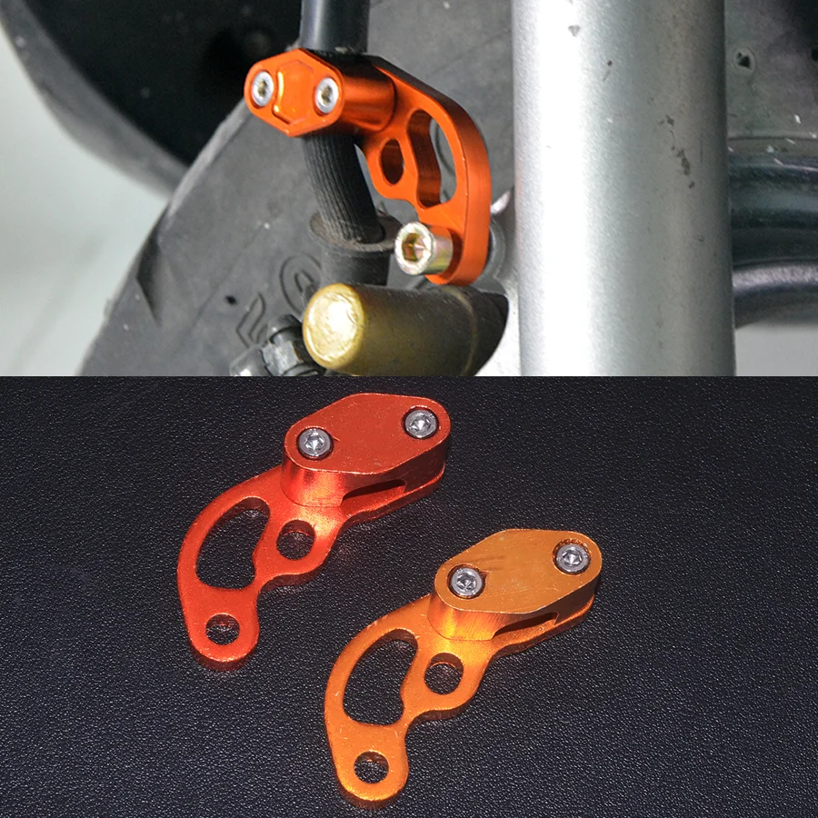 Universal Aluminum Motorcycle Oil Pipe Cable Clip Brake Cable Tube Line ...