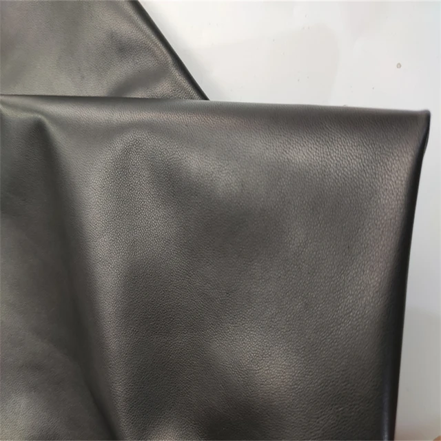 Smooth Black Leather