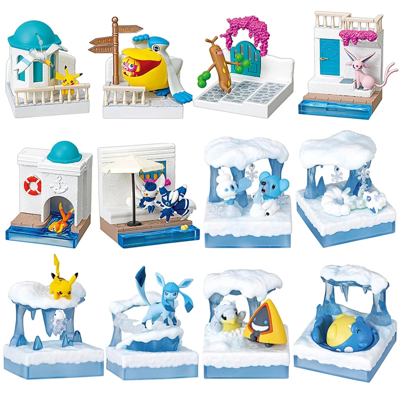Pok-mon-Town-3-Sea-Breeze-Path-Frozen-Snow-Fields-Pokemon-Figure ...