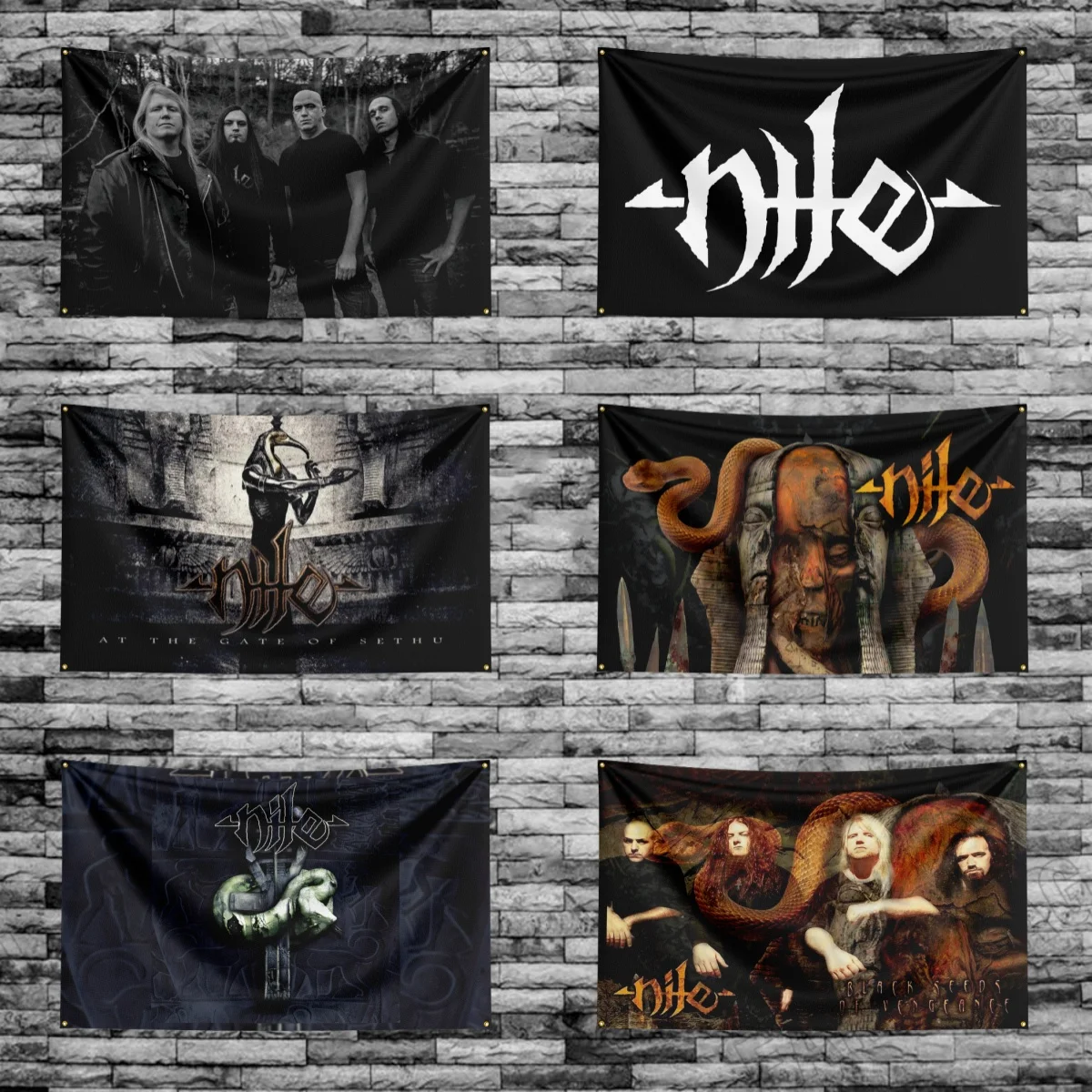 3x5 Ft N-NileS-Rock Band Flag Polyester Digital Printing Banner for ...