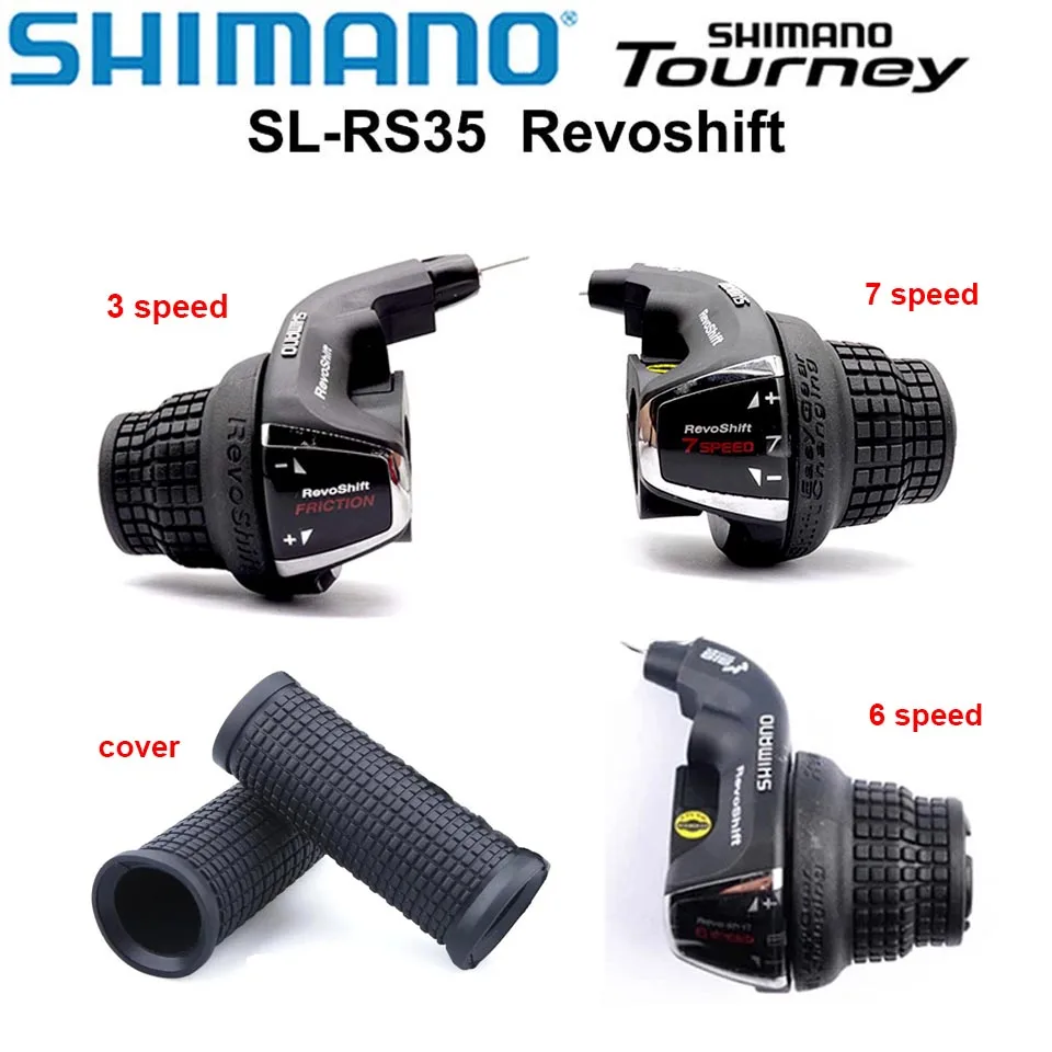 shimano-Revoshift-SL-RS35-3X6s-3X7s-grip-Twist-Shifter-18S-21s-MTB ...