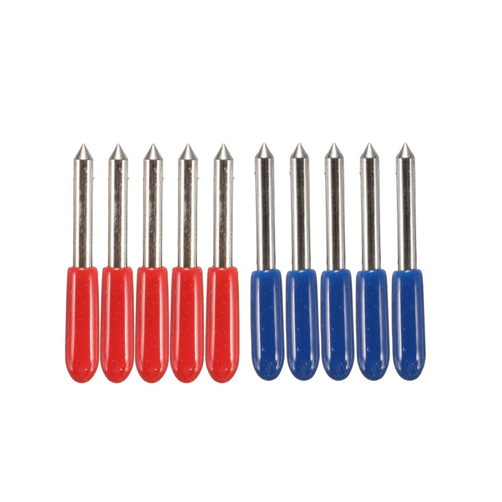 10Pcs-Plotter-Blade-With-Roland-Blade-Holder-45-60-Degree-Replacement ...