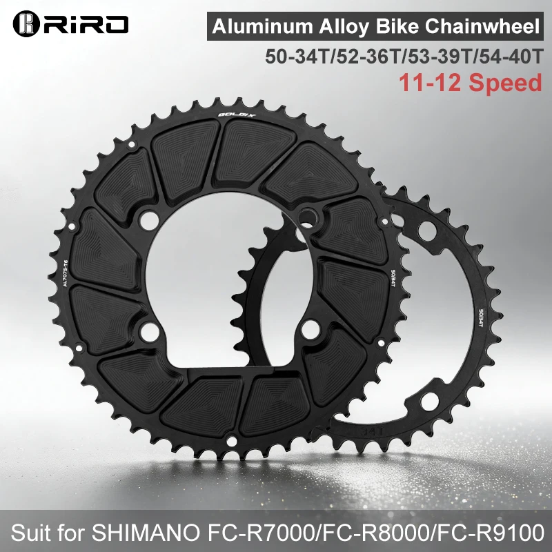 RIRO Bicycle 110BCD Chainwheel 50-34T/52-36T/53-39T/54-40T Bicycle ...