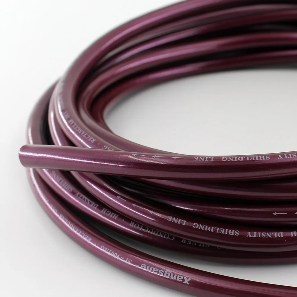 HIFI-pure-silver-OCS-Silver-plated-3-cores-Speaker-Amplifier-power ...