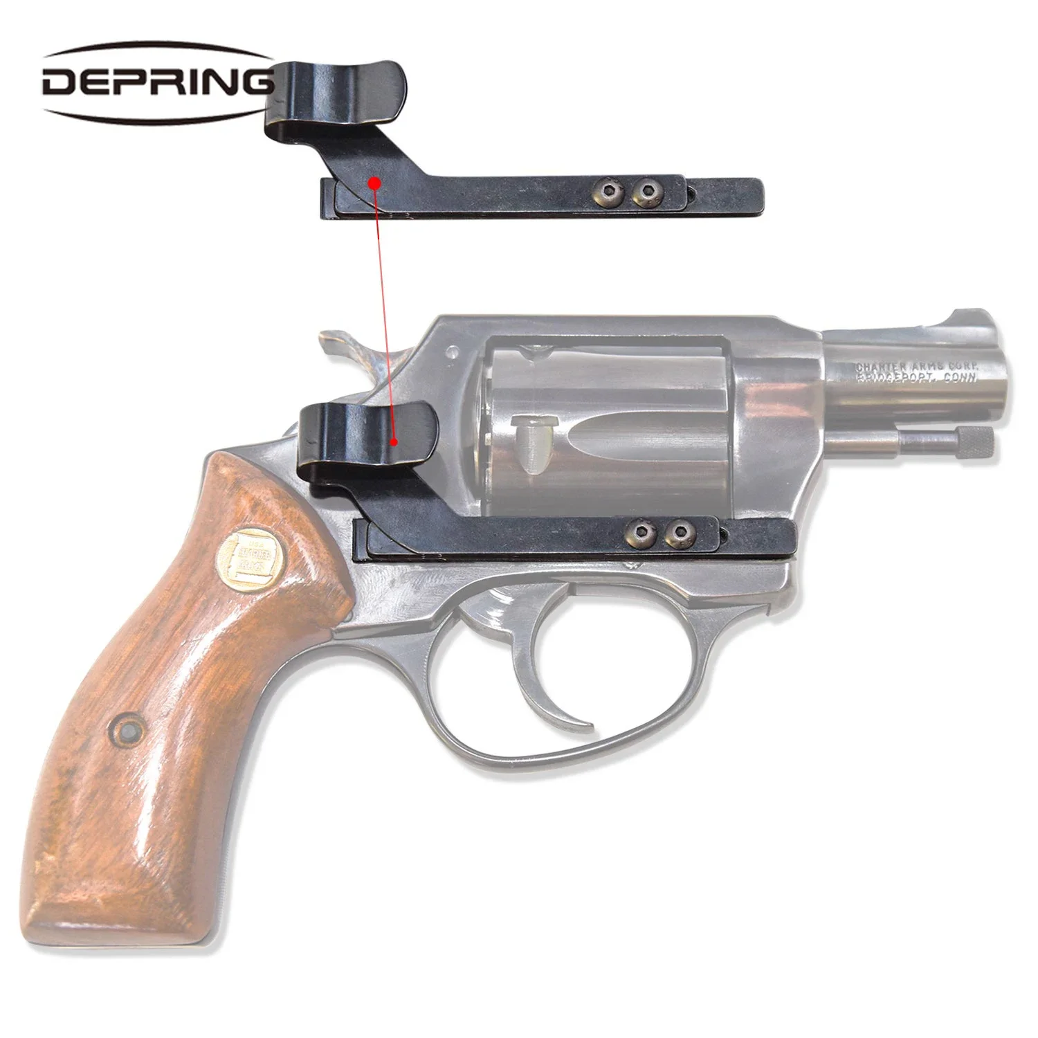 Concealed-Carry-Gun-Clip-Holster-Universal-Fits-All-Revolvers ...