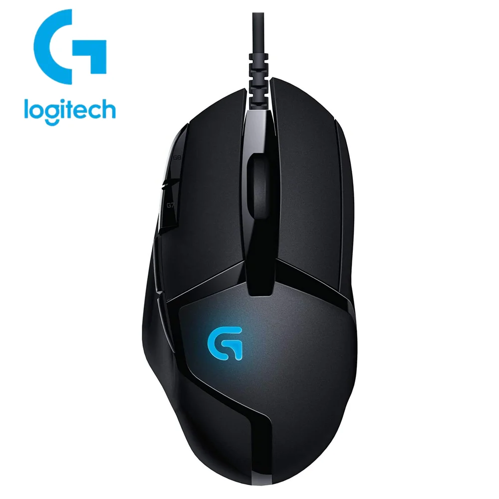 Logitech Souris de jeu filaire GHighly Hyperion Fury, légère, 4,000 ug ...