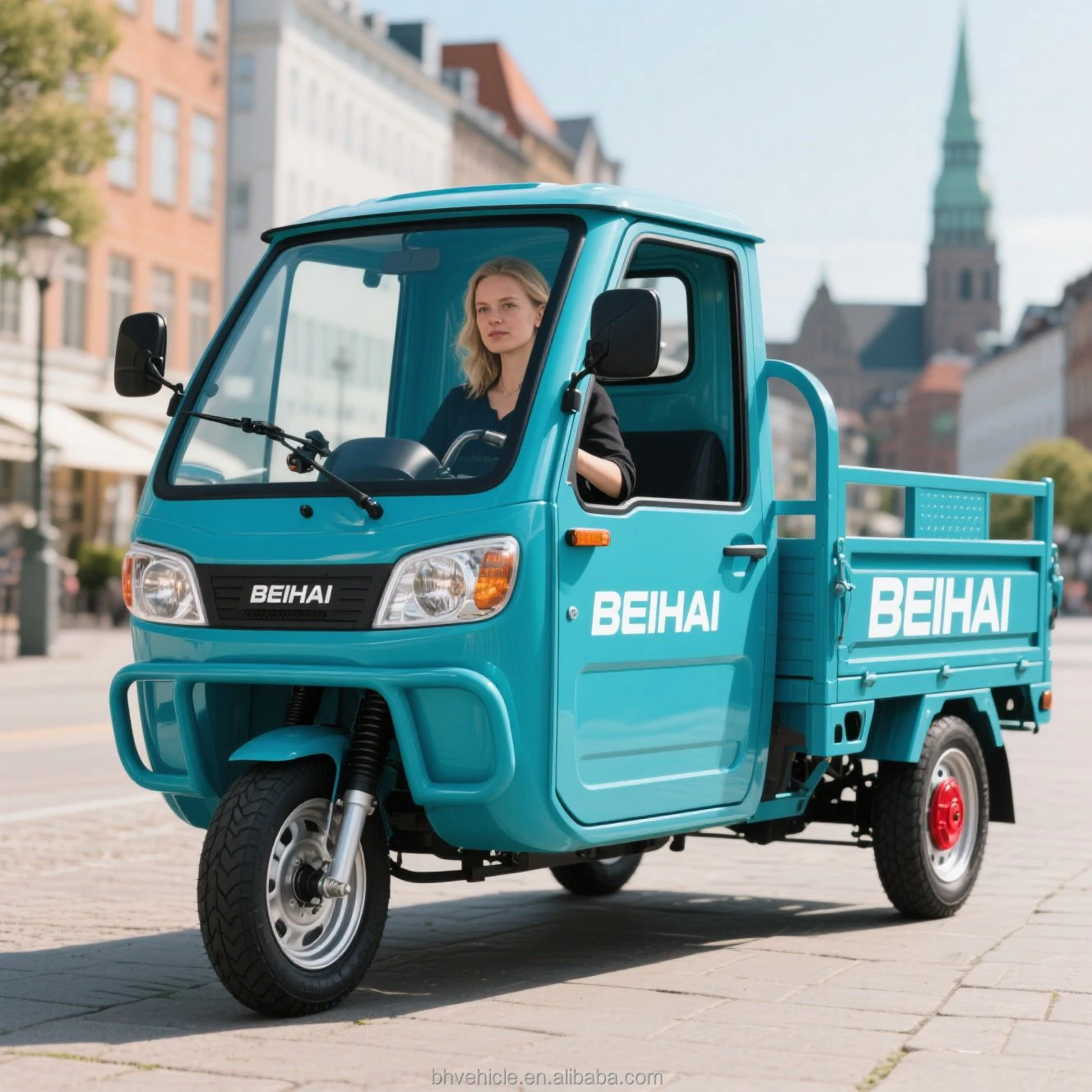 In Stock Electric Three Wheeler Large Battery Daily Use - AliExpress ...
