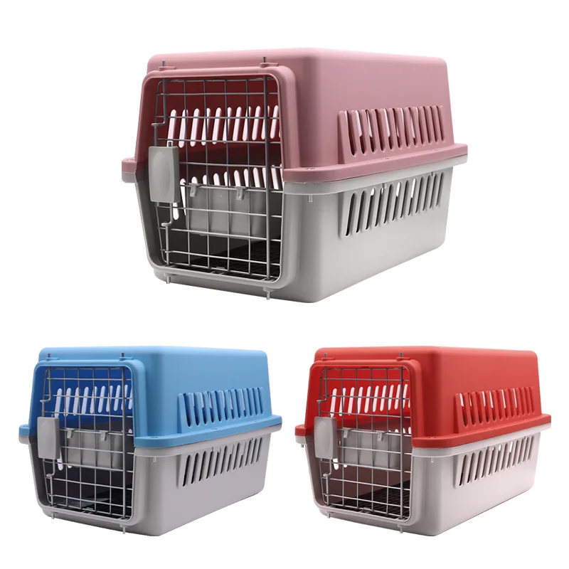 Pet-Flight-Case-Pet-Cage-Portable-Travel-Carrier-Transport-Box-for ...