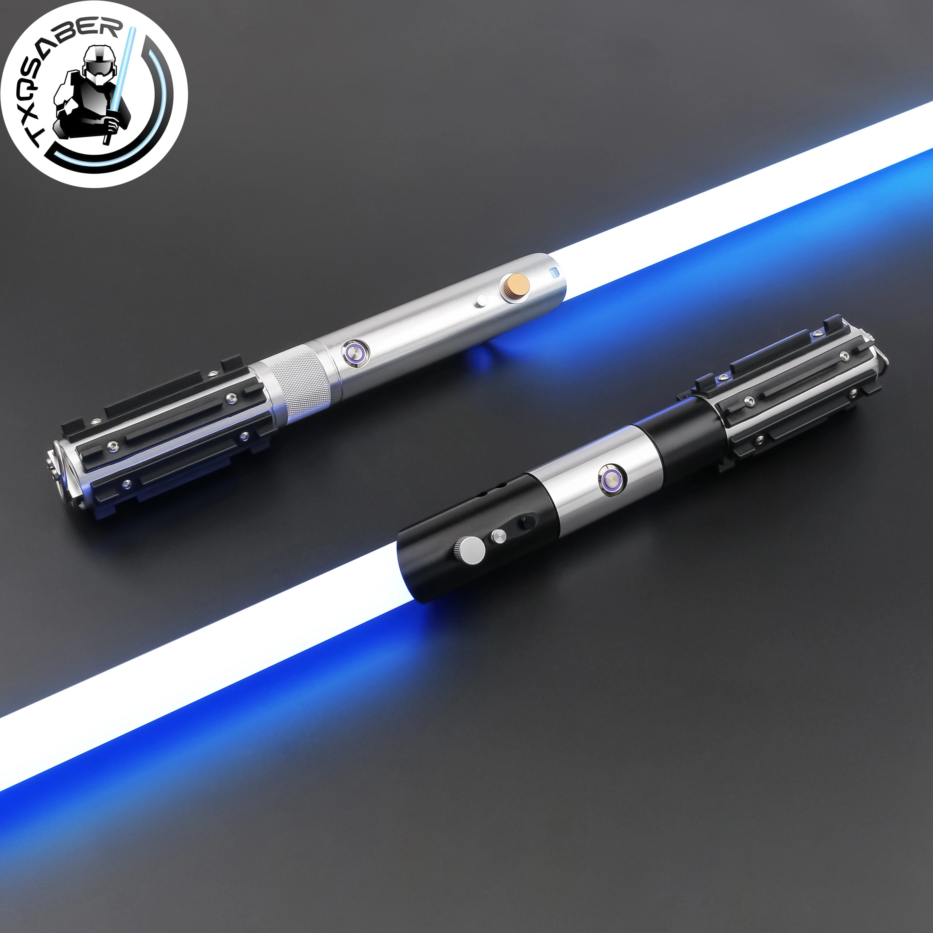 TXQSABER-Skywalker-Lightsaber-Toys-Pixel-Smooth-Swing-Metal-Handle-Hilt ...